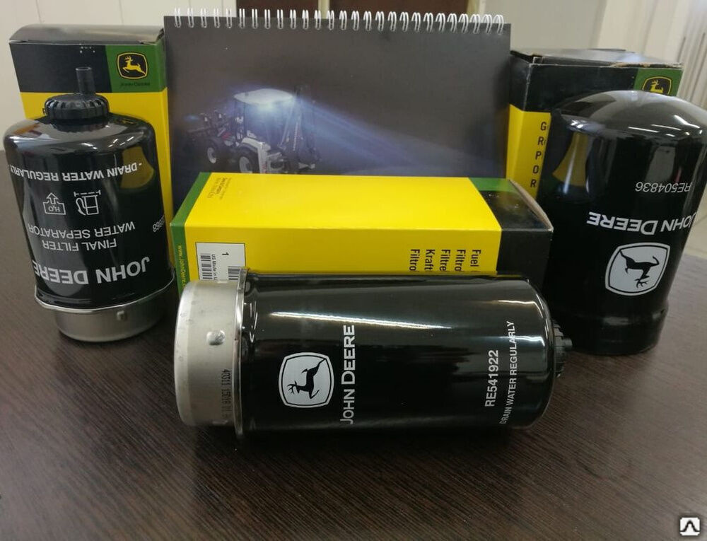 Фильтр масляный Hidromek на двигатель John Deere CD4045 Экскаватор ...