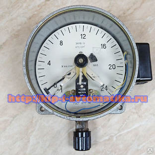Манометр электроконтактный ЭКМВ-1У (-1-0-24 кгс/см2) купить за 1 750 ...